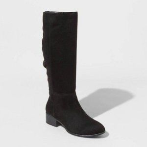 Universal Thread | Shoes | Universal Thread Hilda Scrunch Booties Black ...